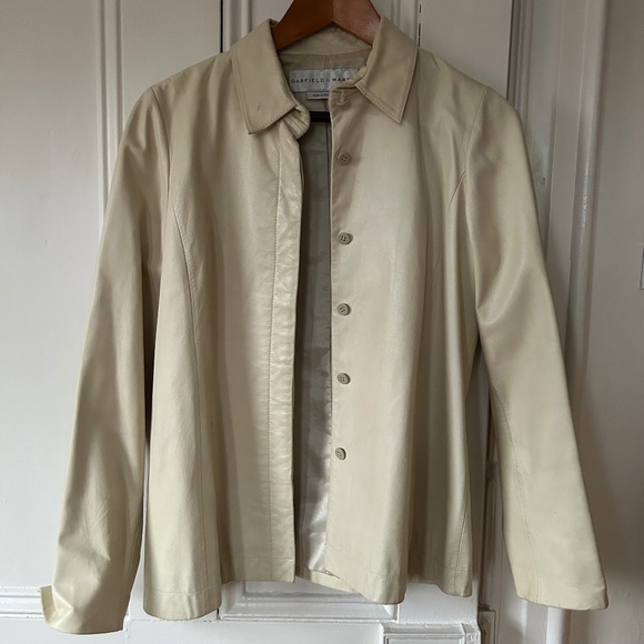 Jackets & Coats | Vintage Garfield Marks Leather Jacket | Poshmark